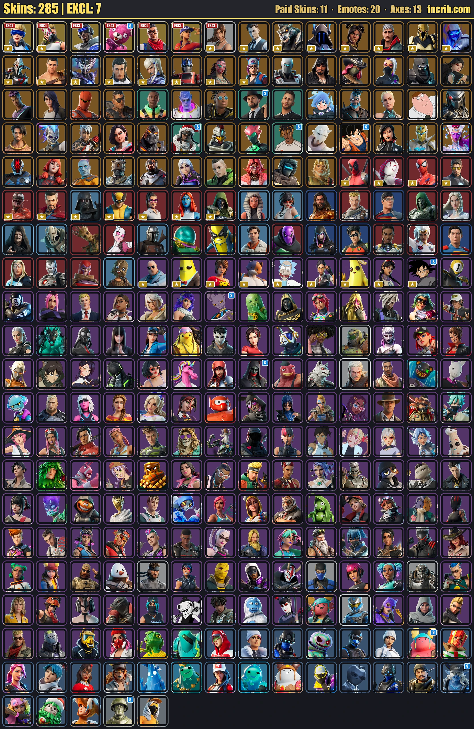 285 Skins - Premium Digital Store